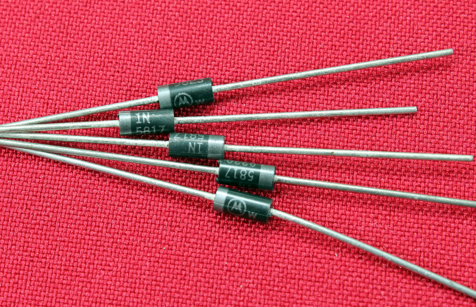 1N5817 MOTOROLA DIODE SCHOTTKY 20V 1A AXIAL IN5817 | eBay