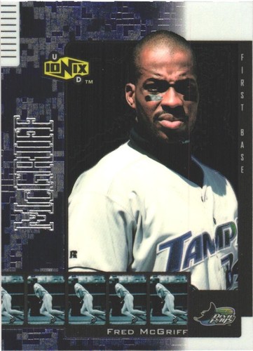 2000 Upper Deck Ionix - #18 Fred McGriff Tampa Bay Devil Rays | eBay