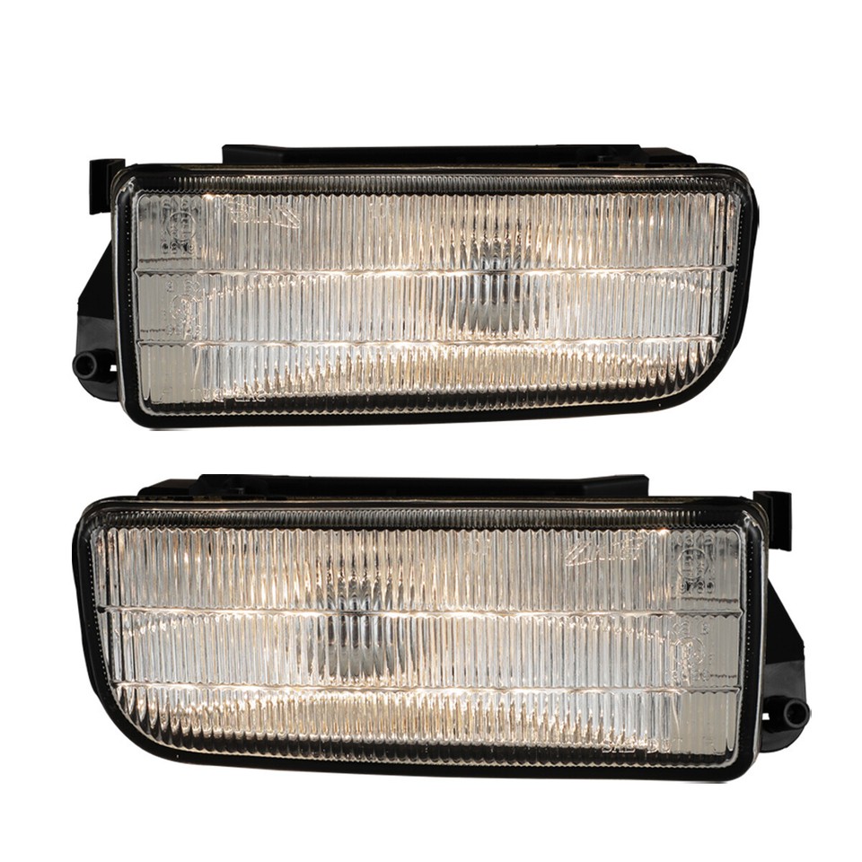 Fog Lights For 1992-1999 BMW E36/M3 3 Series Clear Glass Lens Lamp w ...