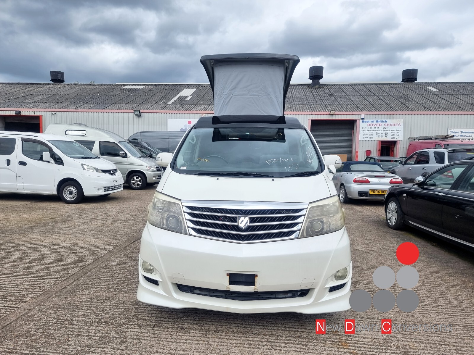 Toyota Alphard | Nissan Elgrand | Mazda Bongo Elevating roof | eBay UK