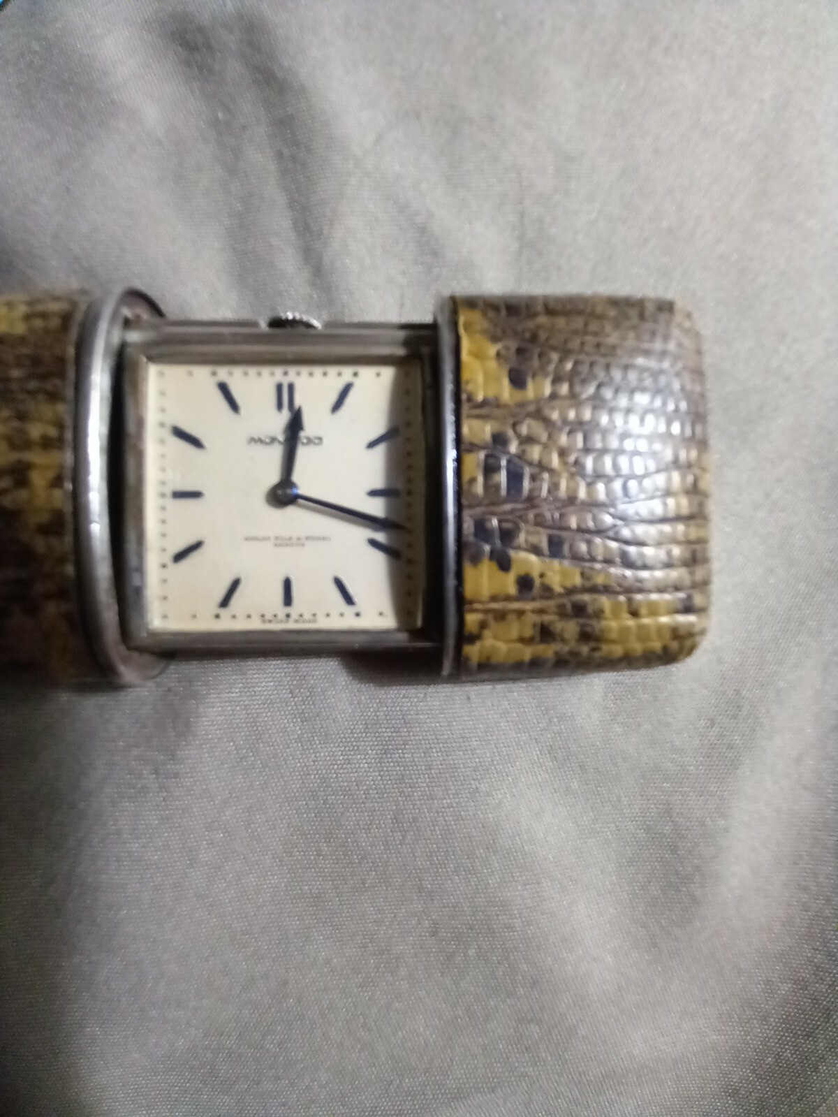 MOVADO ERMETO POCKET WATCH RETAILED BY GOLAY FILS & S… - Gem