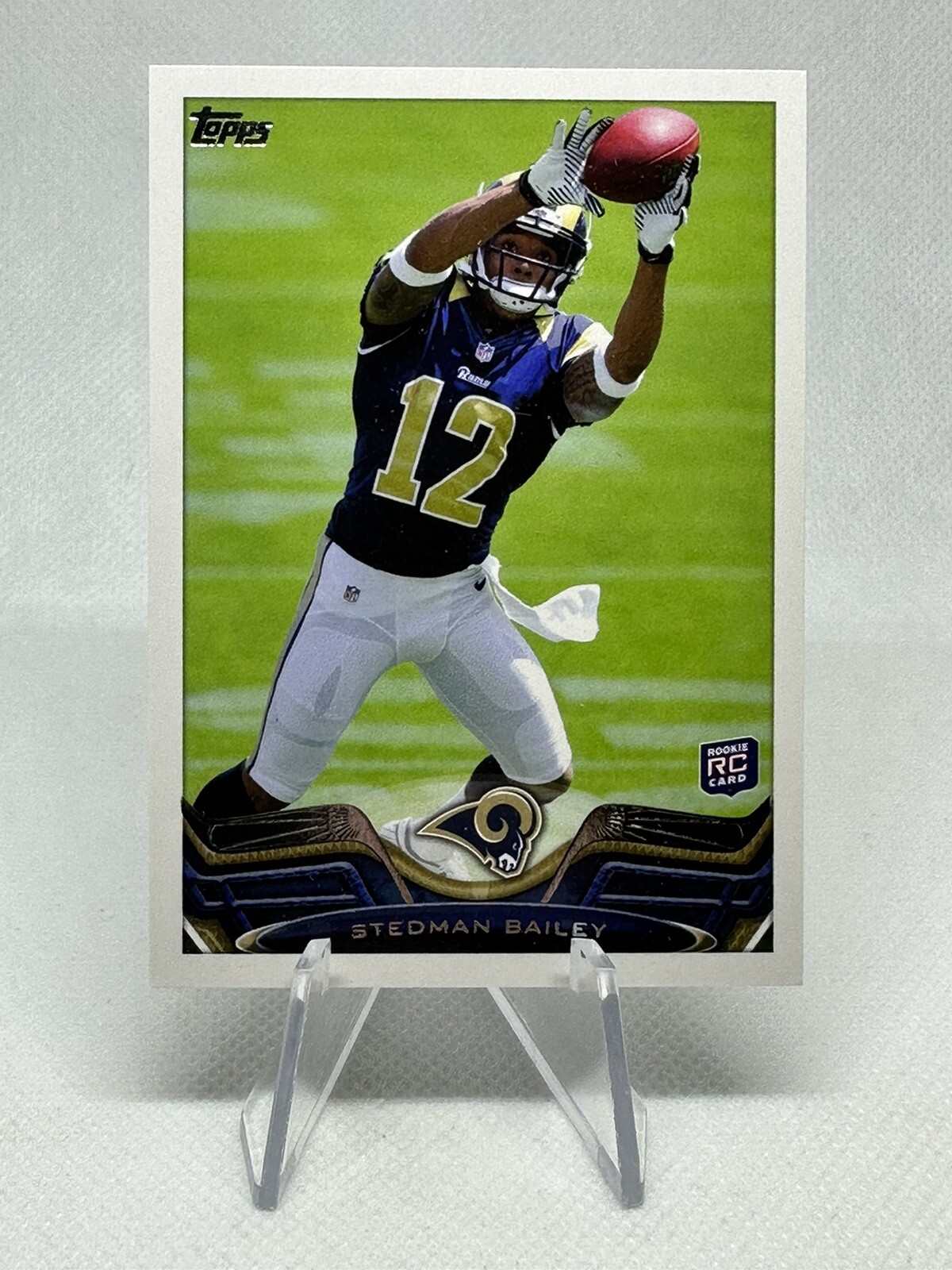 2013 Topps Football Stedman Bailey #202 St. Louis Rams ROOKIE | eBay