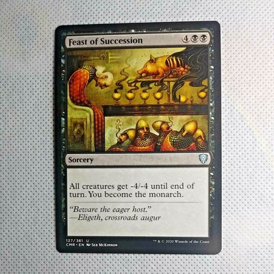 MTG Feast of Succession Commander Legends 127/361 Regular Uncommon | eBay