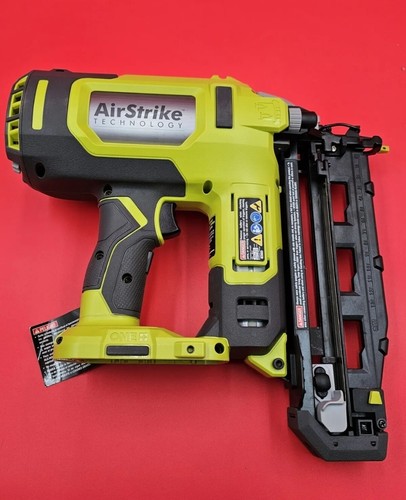 OPEN BOX Ryobi P326 16-Gauge Cordless Straight Finish Air Nailer Barely ...