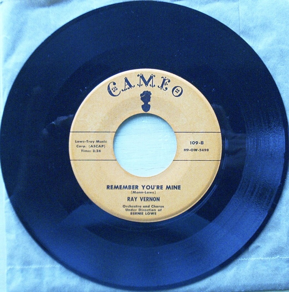 Super Clean Teen Rocker - Ray Vernon - Vernon Wray Evil Angel - NM ...