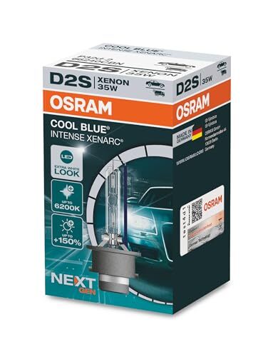 OSRAM Xenarc Cool Blue® Intense D2S, +150% more brightness, up to 6,200 ...