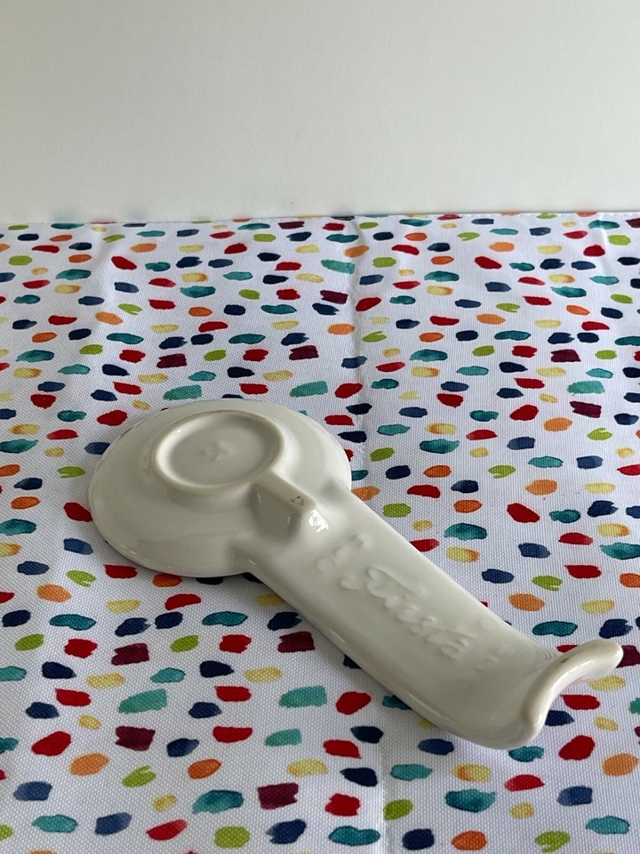 Fiestaware White Spoon Rest Fiesta Spoonrest | eBay