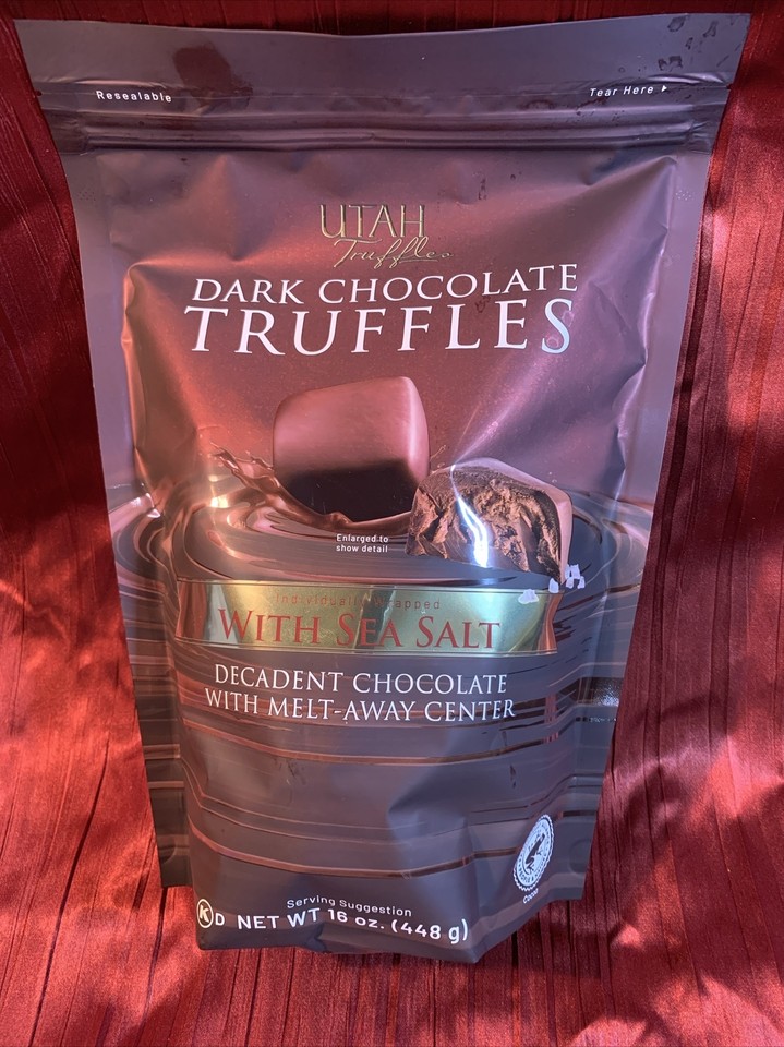 UTAH Truffles Dark Chocolate Truffles with Sea Salt, 453 g, 16 oz | eBay