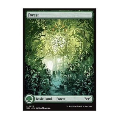 MTG [Duskmourn] [Forest/Normal] Land Set [40] Cards Magic: The ...