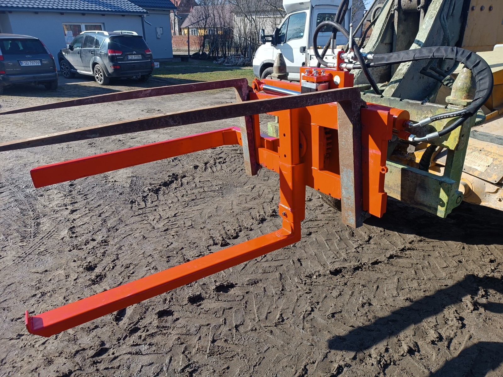 Forklift ,Tractors, Pallet Box 180 Degree Rotator kat 2 | eBay UK