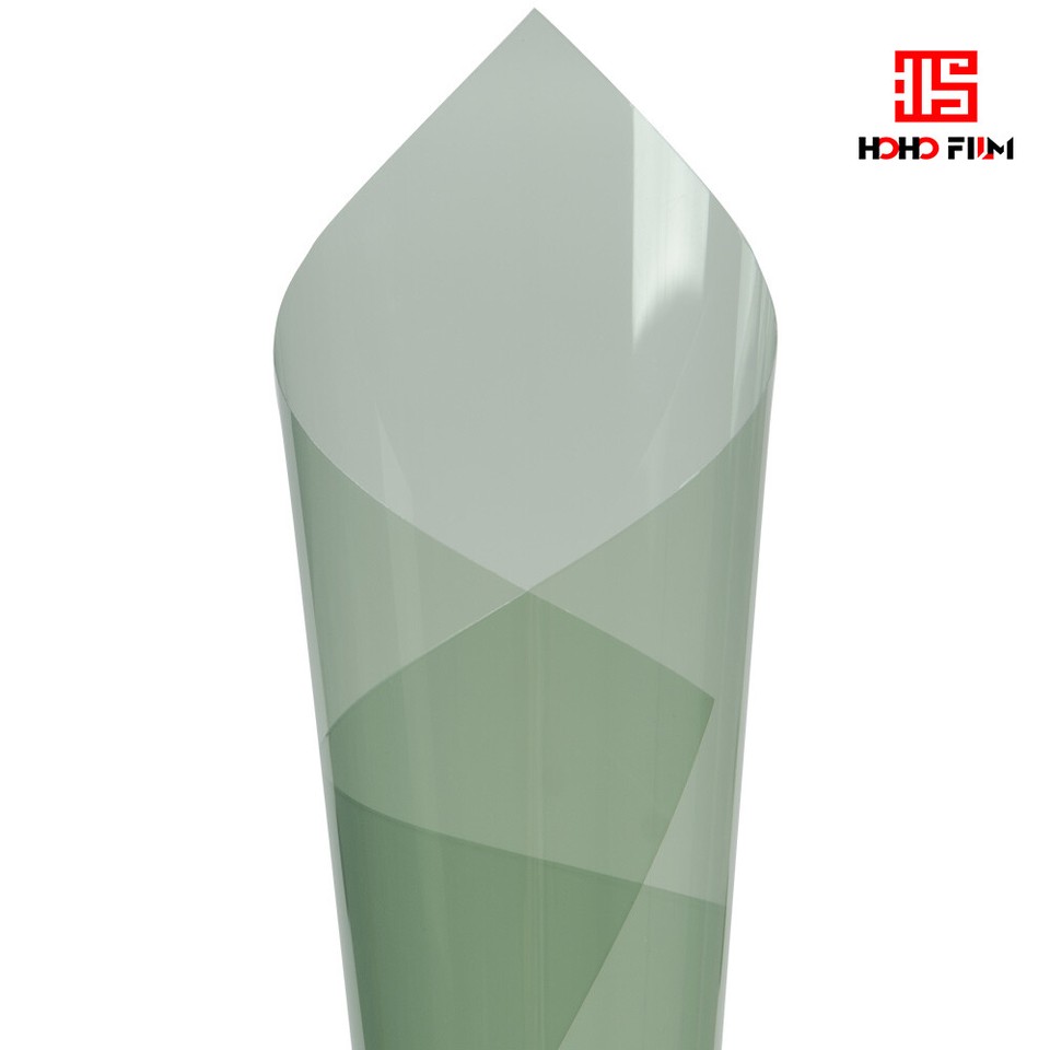 70%VLT Light Green Window Tint Glass Sticker 99%UV Proof 10m/20m/30m ...
