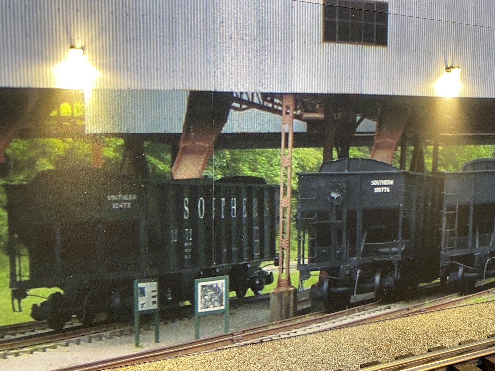 HO Scale COAL MINE / TIPPLE - Building Flat w/ LEDs Trackside Industry ...