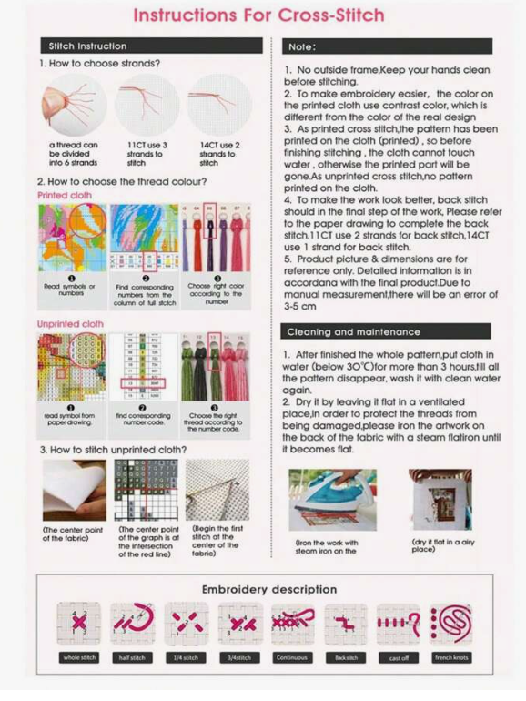 Printed Cross Stitch Kit 11 ct Butterflies in the Garden 30x30cm DIY UK ...