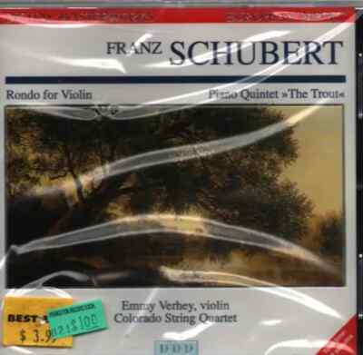 CD Schubert Rondo for Violin / Piano Quintet "The Trout" NEW OVP ...