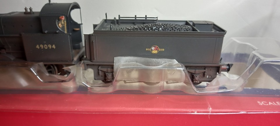 BACHMANN 31-479 BR BLACK 0-8-0 G2A STEAM LOCO *DCC READY/WEATHERED OO ...