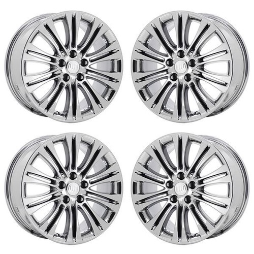 18" BUICK VERANO PVD BRIGHT CHROME-C WHEELS RIMS FACTORY OEM 4112 2012 ...