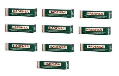 10x 40g Hadensa Ointment piles, fissures and fistula itching & pain ...