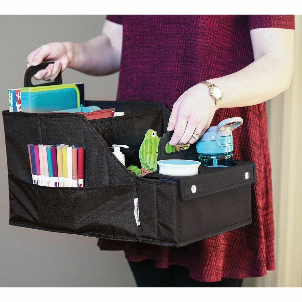 2 Pk - Car Auto Seat Storage Box Caddy Organizer Cup Holder Set (Choose ...