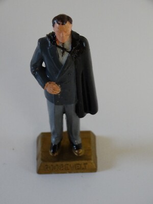 Marx Toys President Miniature Statue Vintage Roosevelt 32nd. president ...