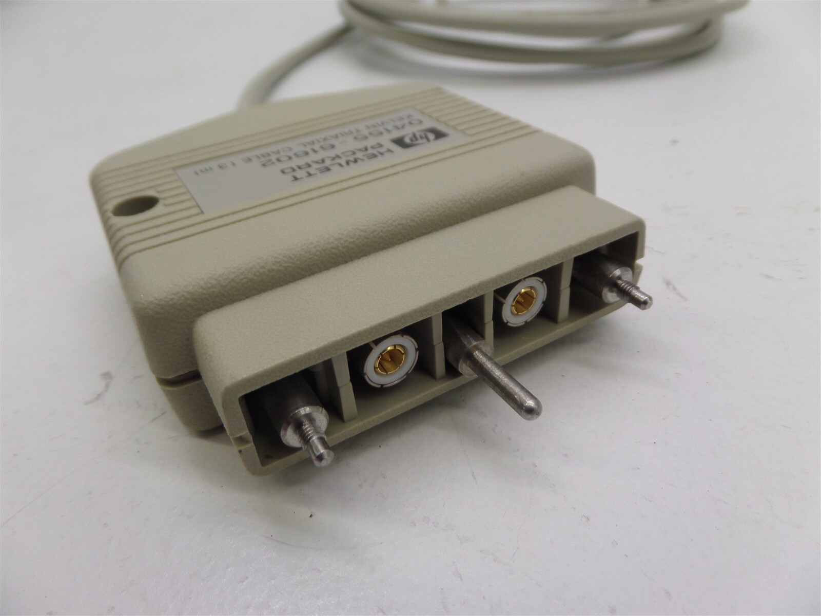 HP Agilent Keysight 04155-61602 Kelvin Triaxial Cable 3 Meter for sale ...