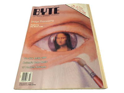 BYTE MAGAZINE MARCH 1987 VOL. 12 NO. 3 IMAGE PROCESSING RARE LAST ONES ...