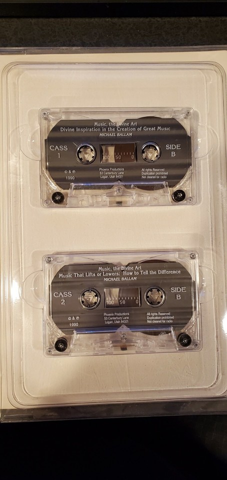 Michael BALLAM Music, The Divine Art Cassettes LDS Music | eBay