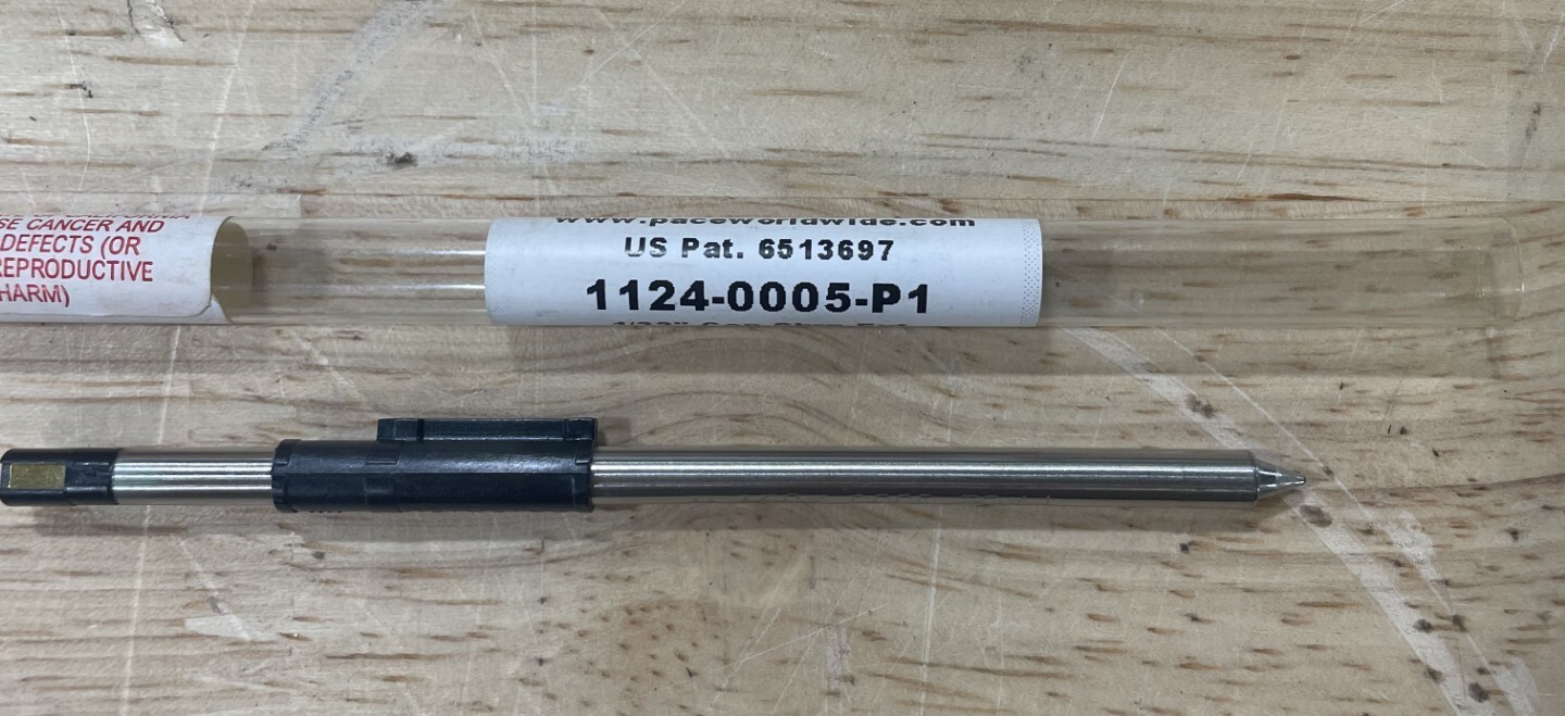 Pace 1124-0005-P1 Conical Sharp Extended Tip, 1/32in. (4.7mm) TD-100 ...