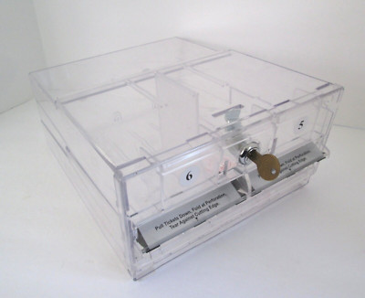 Schafer Systems Dual 5" Adjustable Modular Mini Lottery Scratch Ticket ...