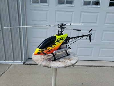Align TREX 600 Nitro Pro Flybar Ready To Fly *** See Video *** | eBay
