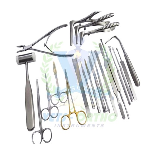 Nasal Instruments set, Rhinoplasty set of 21 Pcs, Plastic Surgery ...