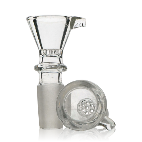 Glass Slide Funnel Honeycomb Screen Tab Bowl 18mm Fitting Tobacco ...