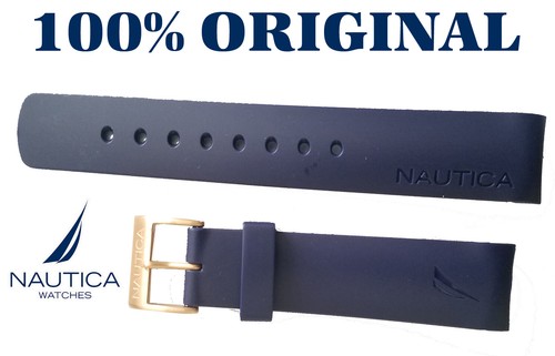 ORIGINAL AUTHENTIC NAUTICA WATCH BAND STRAP 22mm ALL COLORS TPA RUBBER ...