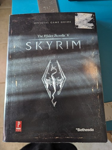 Elder Scrolls V Skyrim Prima Official Strategy Guide With MAP | eBay
