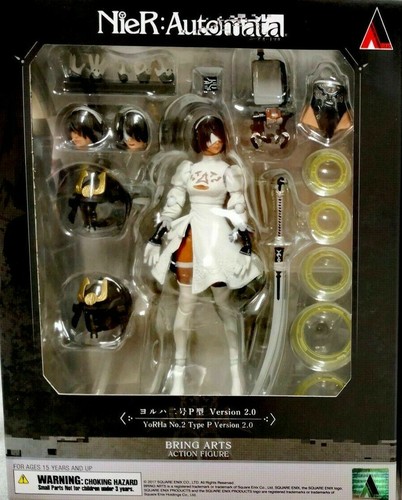 Bring Arts Square Enix Nier Automata 2B YoRHa No 2P Type 2.0 white | eBay