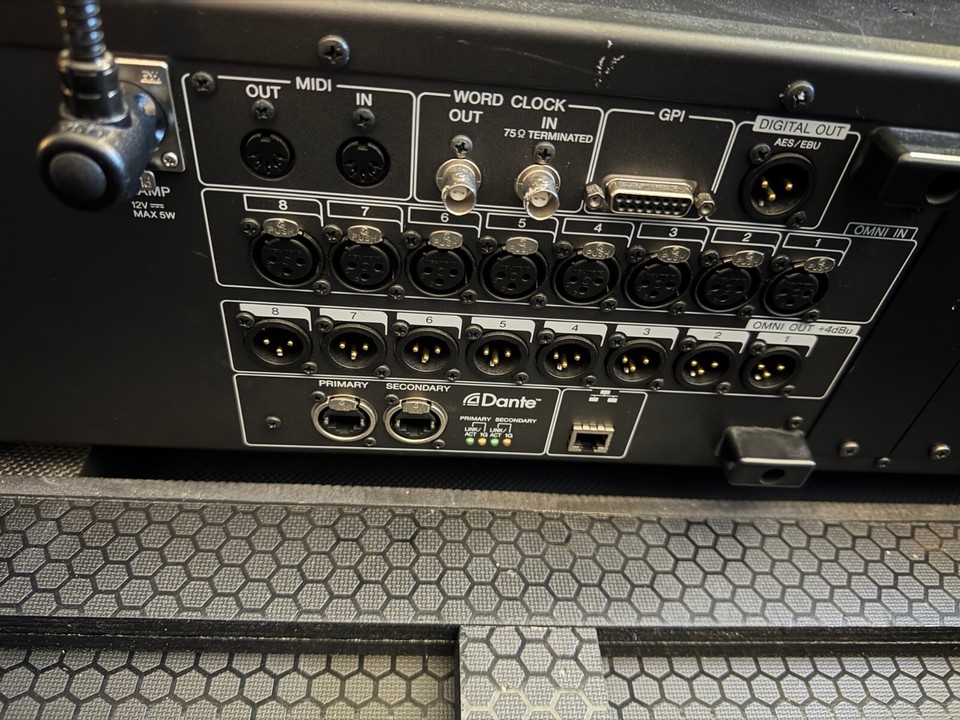 Yamaha CL5 80 Ch Digital Audio Console Mixer Dante Church Owned Road ...