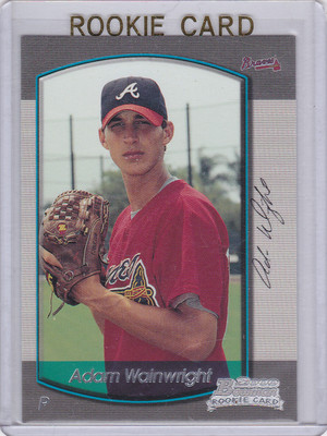 Adam Wainwright RC 2000 Bowman ROOKIE BASEBALL CARD St. Louis Cardinals ...