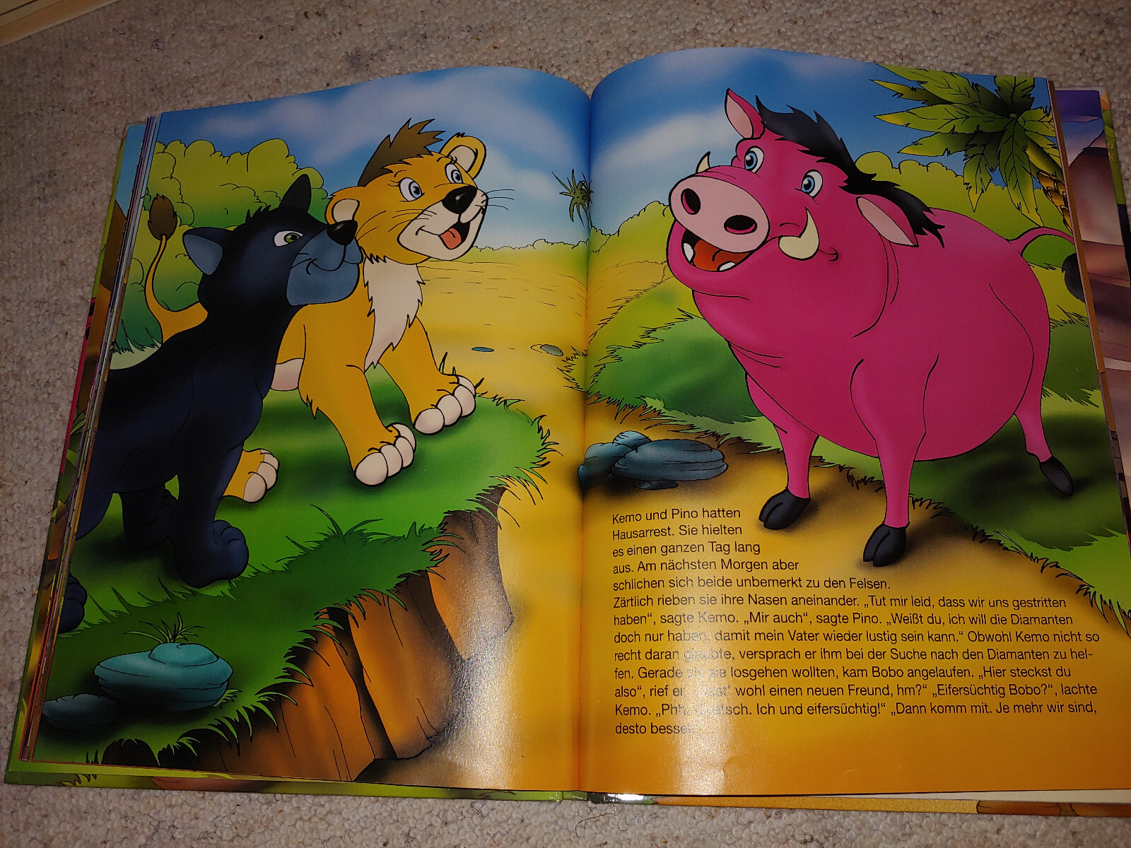 Roswitha Haas - König der Tiere. Neue Abenteuer. Kinderbuch Illustriert ...