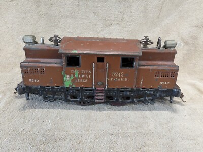 Ives Prewar 3242 NYC & HR Standard Gauge Brown Engine Untested As-Is ...