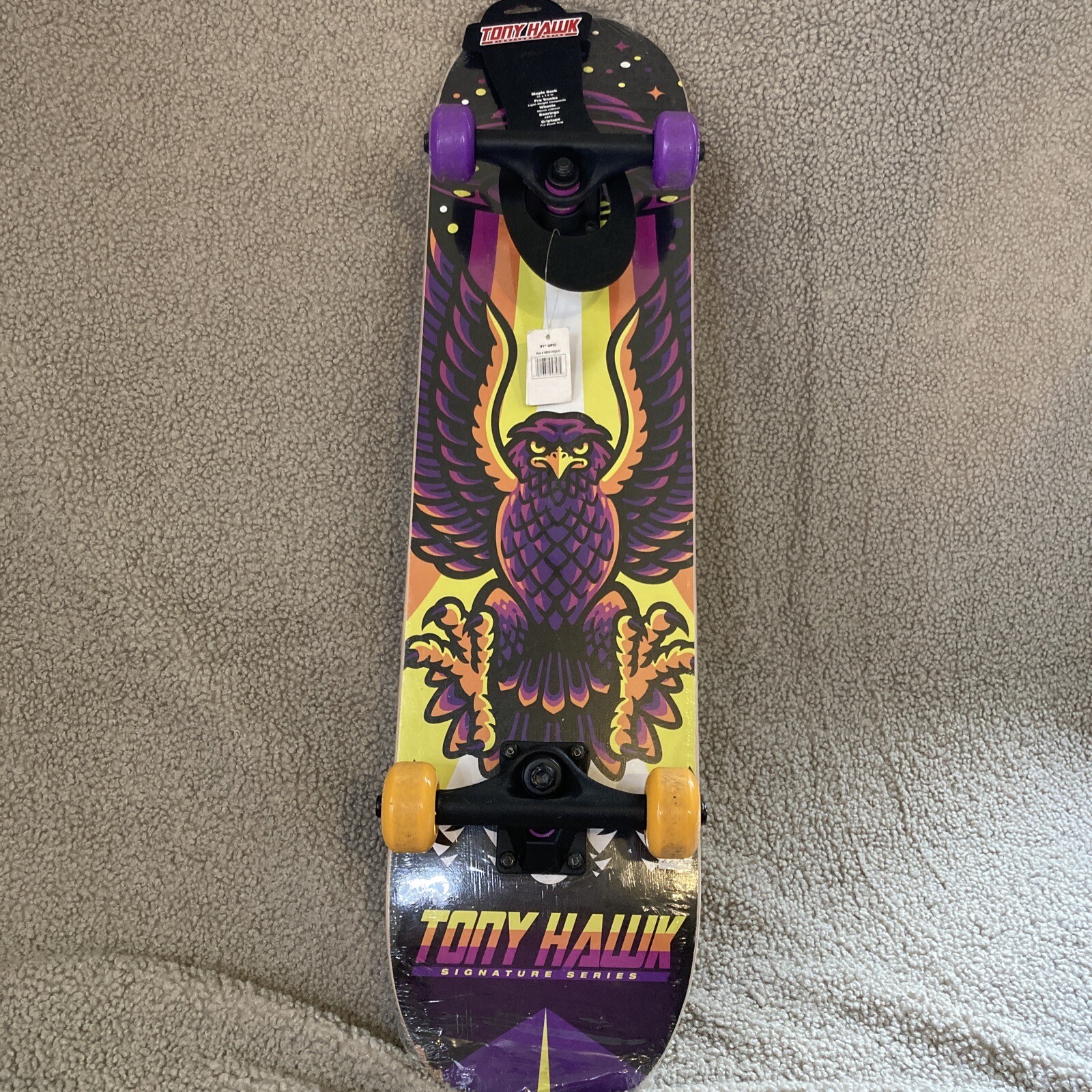 Tony Hawk Signature Series Skateboard Maple Deck 31”x7.5” | eBay