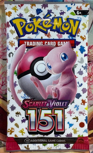 Scarlet & Violet 151 Booster Pack - 1x NEW English Factory Sealed ...