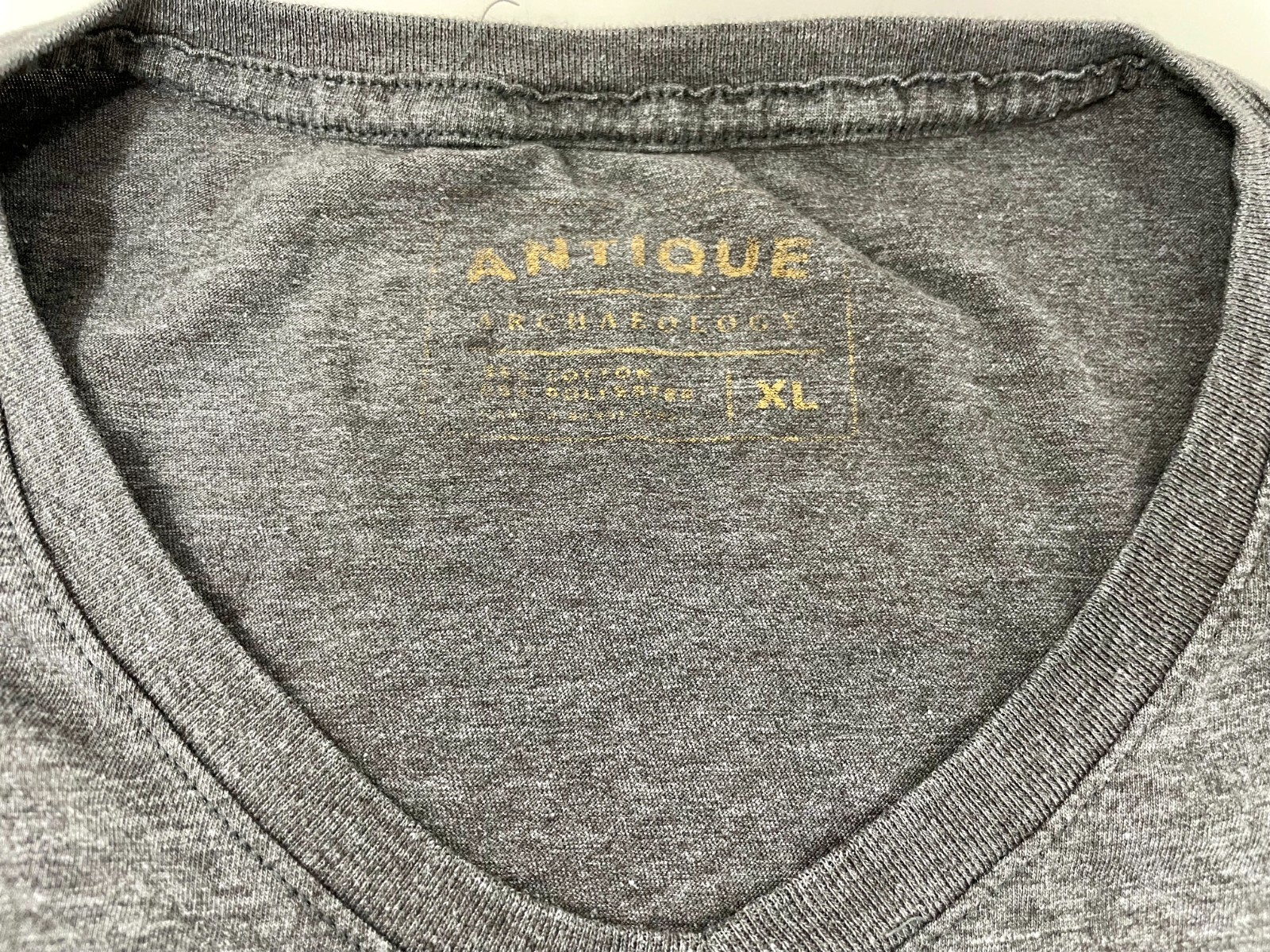Women’s Antique Archeology American Pickers Gray T sh… - Gem