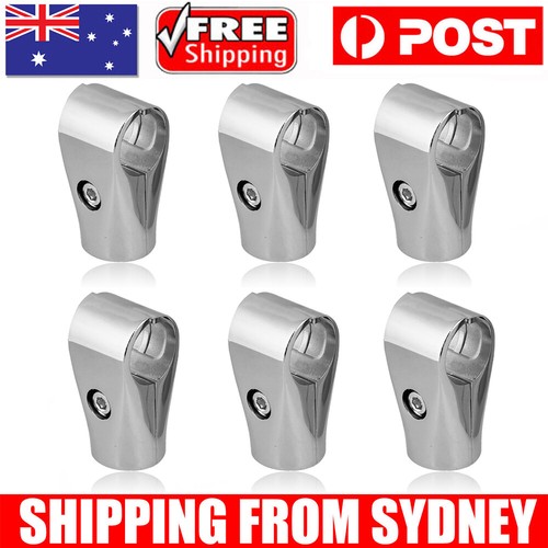6pcs 32mm Rack Clamp Pipe Fittings Scaffold Elbow Tube Connector 2 Way ...
