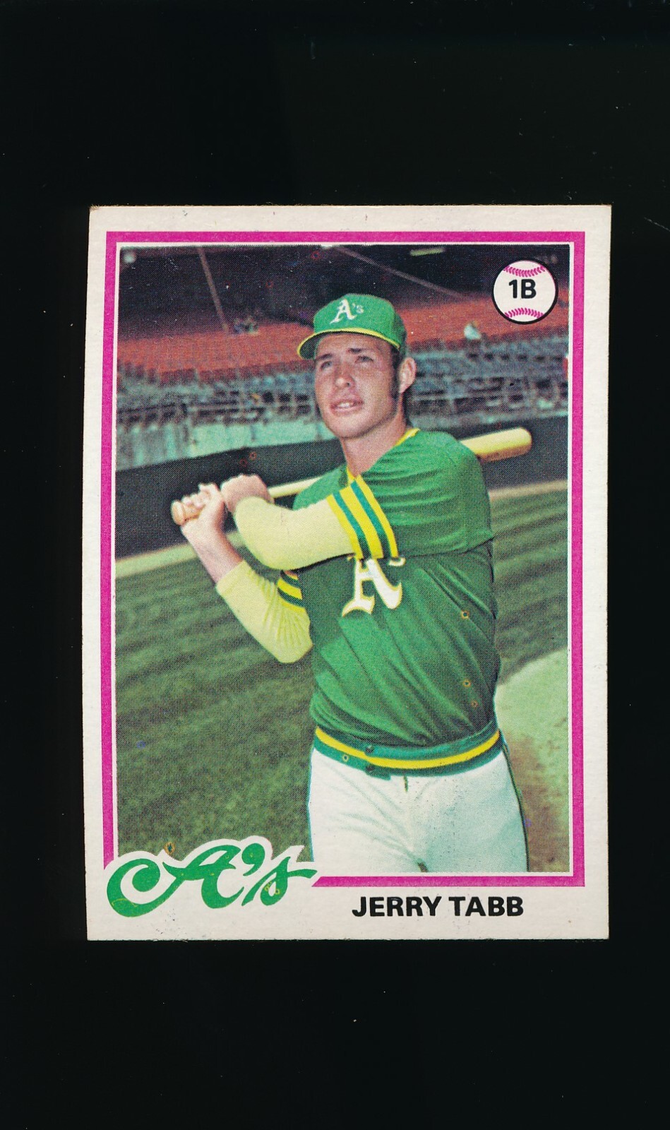 1978 Topps #224 Jerry Tabb RC * 1st Base * Oakland Athletics * EX-MT/NM ...