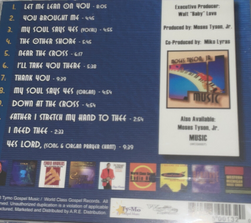 Music+II+by+Moses+Tyson%2C+Jr.+%28CD%2C+Mar-2003%2C+TY-Mo%29 for sale ...