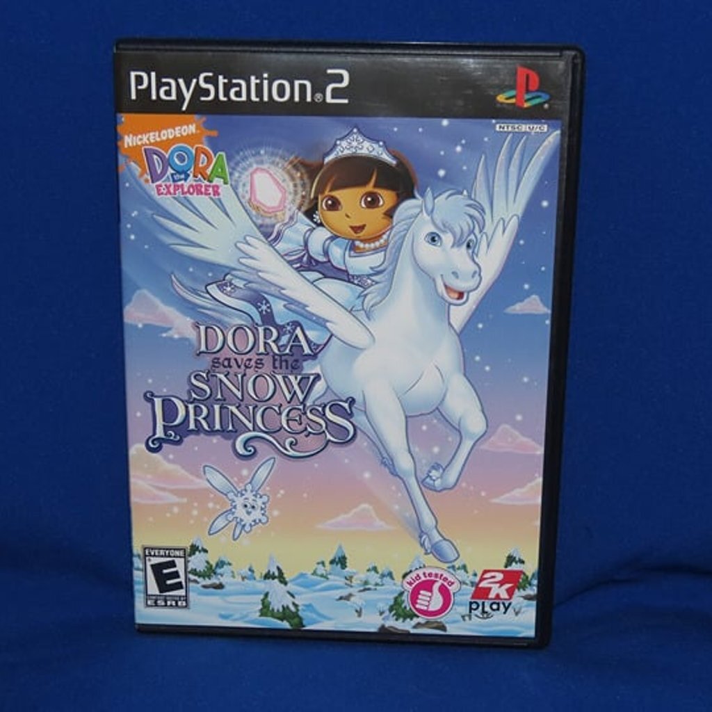 Dora the Explorer Dora Saves The Snow Princess Playstation 2 Game - PS2 ...