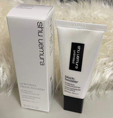 Shu Uemura Unlimited Block:Booster Protective Moisture Primer SPF50 ...