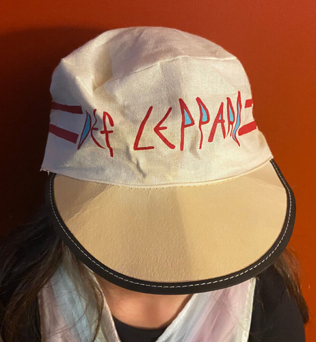 DEF LEPPARD Painter s CAP - Vintage HAT - RARE | eBay