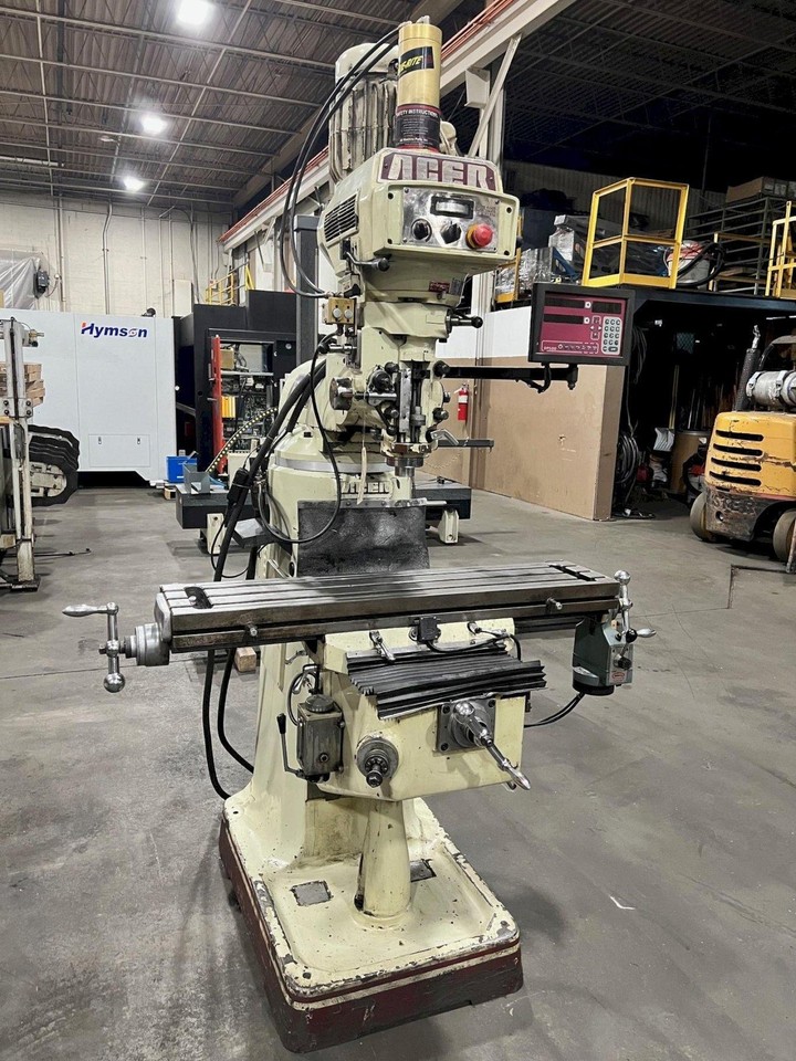 USED ACER E-MILL VERTICAL KNEE MILL MODEL 3VS, Stock #11147, Year: 1999 ...