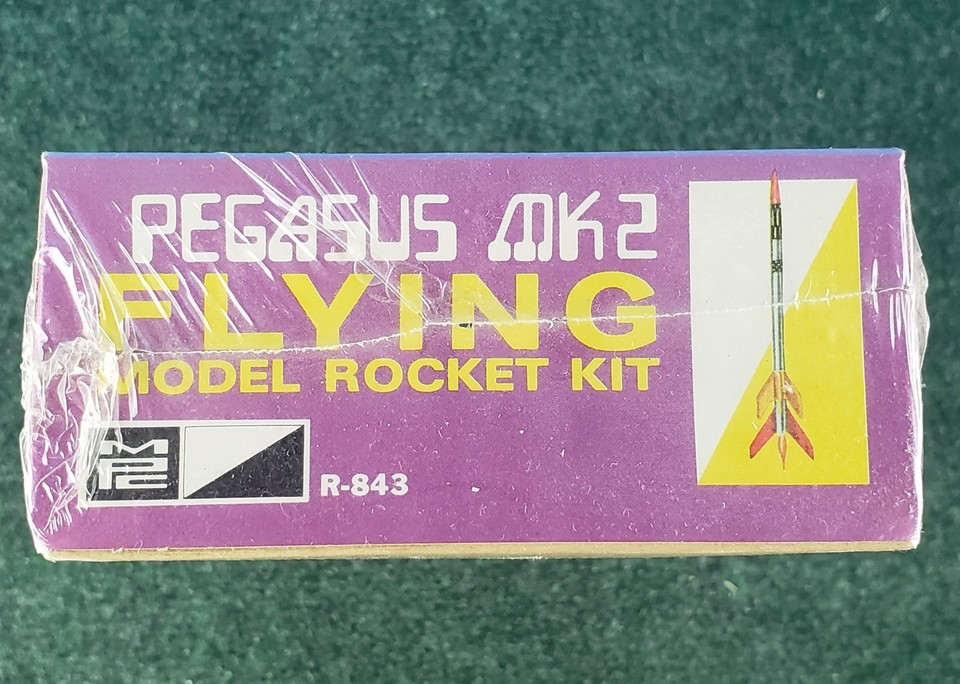 New Factory Sealed MPC Pegasus MK II Vintage Model Rocket Kit Uses ...