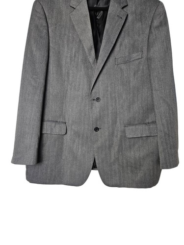 Andrew Fezza Signature Collection Gray Striped Blazer Suit Coat Jacket ...